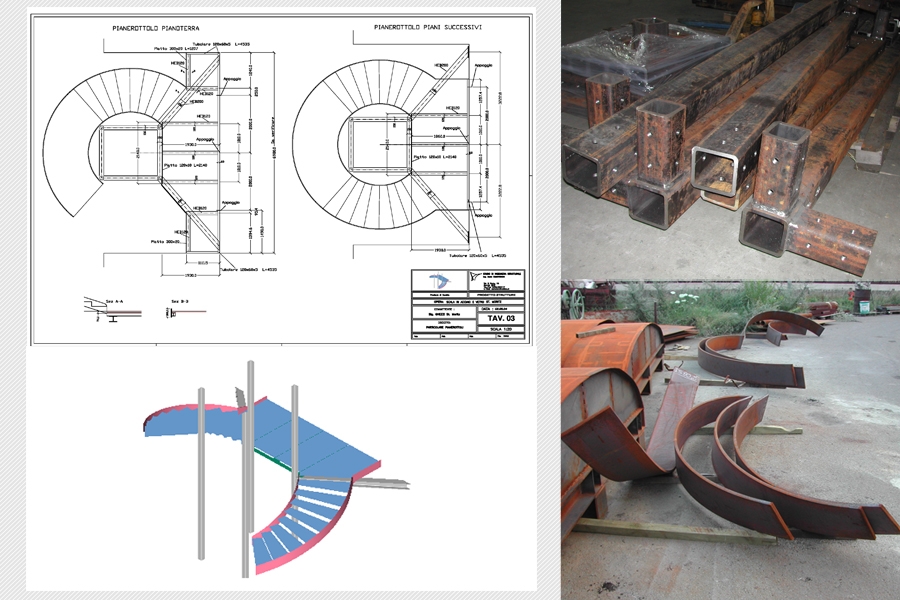 scala in vetro St Moritz